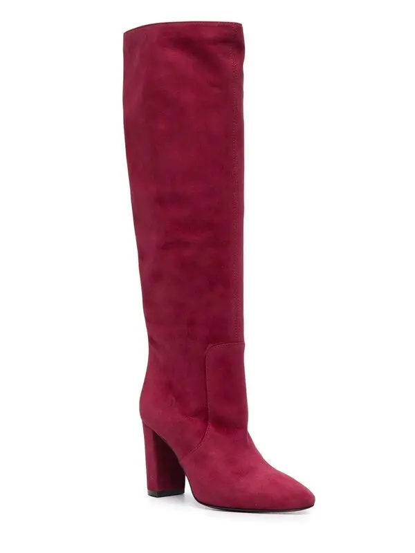 VIA ROMA 15 80mm Knee-length Suede Boots