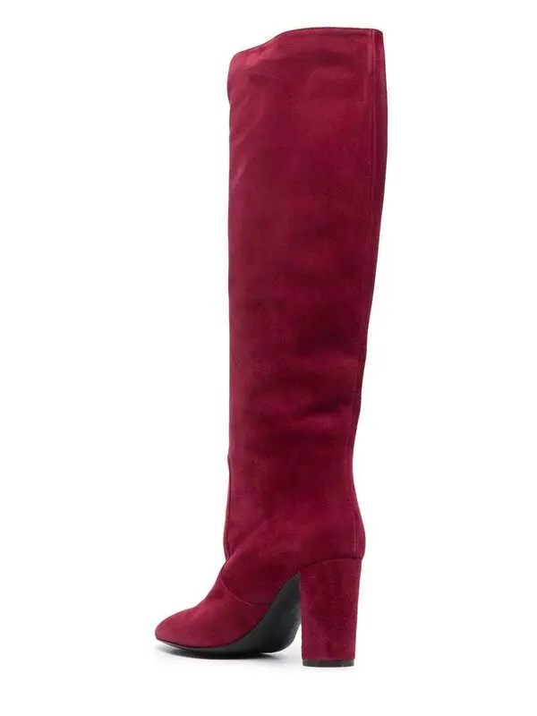 VIA ROMA 15 80mm Knee-length Suede Boots