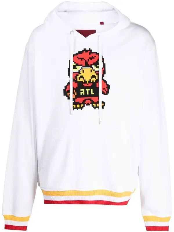 MOSTLY HEARD RARELY SEEN Atlanta Graphic Hoodie - White