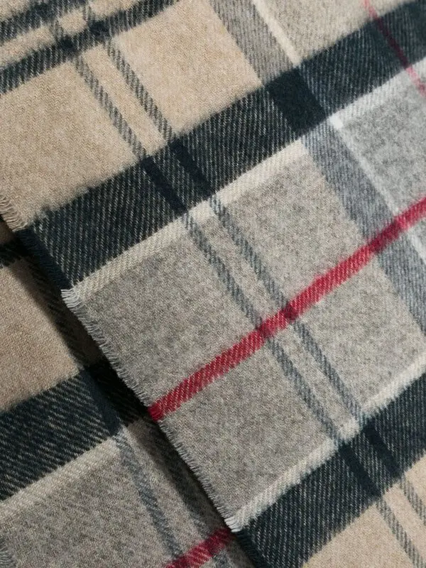 Barbour Tartan Check-pattern Scarf