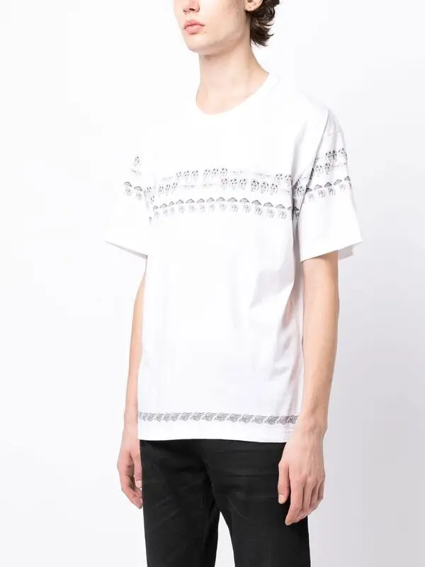 NEIGHBORHOOD Mushroom-print Detail T-shirt