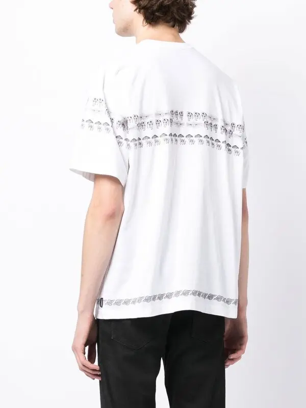 NEIGHBORHOOD Mushroom-print Detail T-shirt