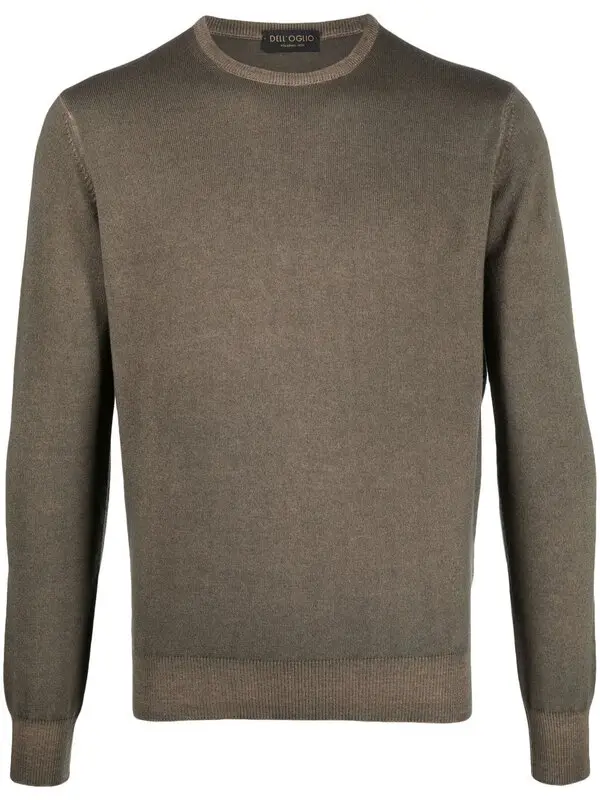 DELL'OGLIO Crew-neck Knitted Jumper