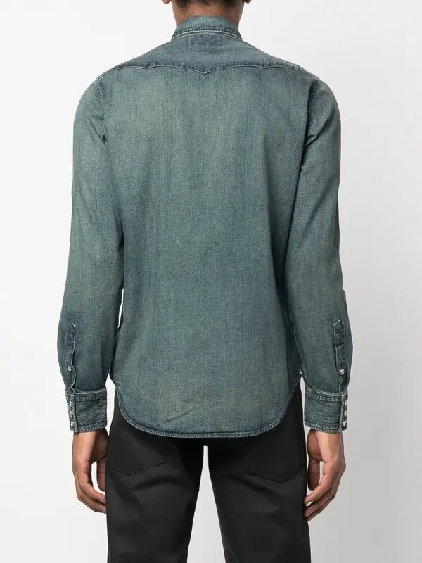 Ralph Lauren Dark-wash Denim Shirt