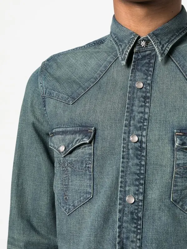 Ralph Lauren Dark-wash Denim Shirt