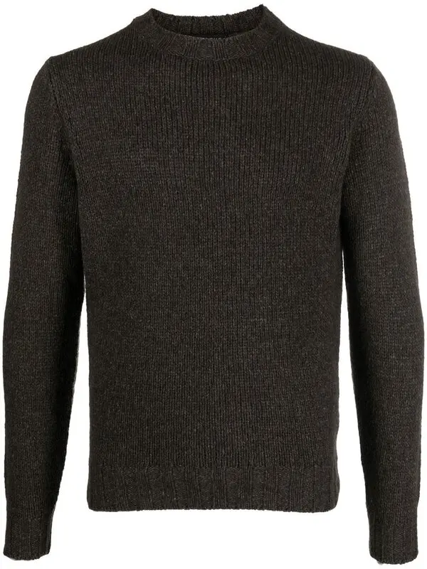 DELL'OGLIO Crew-neck Yak-blend Jumper