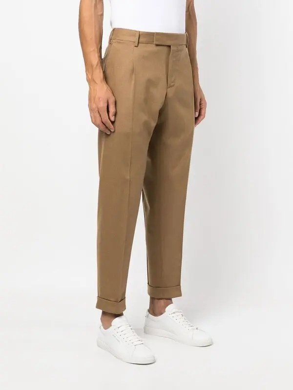 PT TORINO Cropped Tailored Trousers