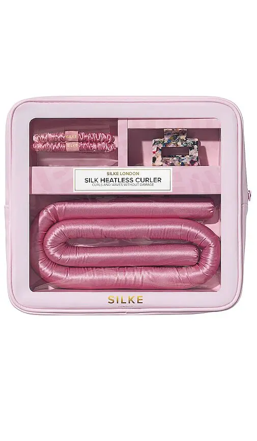 SILKE LONDON Heatless Curler - Pink