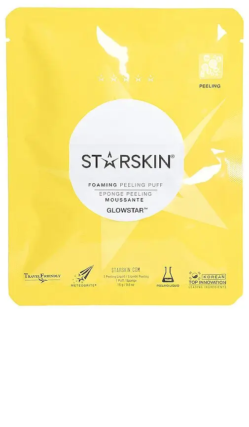 STARSKIN Glowstar Foaming Peeling Puff