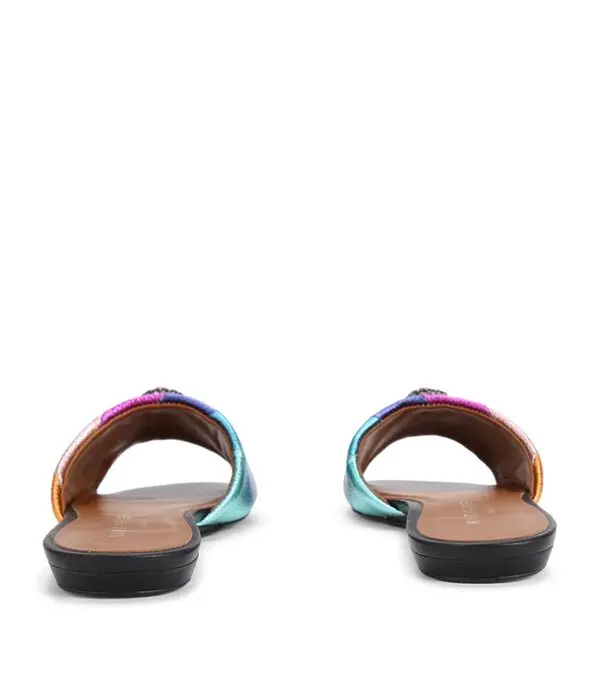 Kurt Geiger Leather Kensington Slides