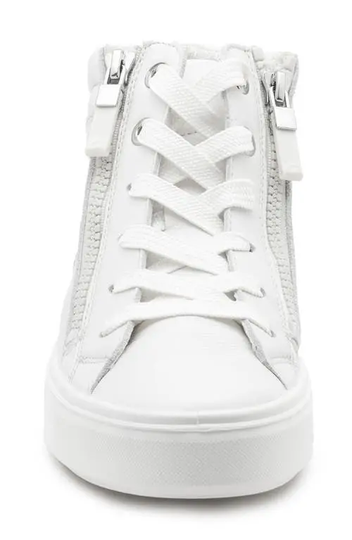 ARA Camden High-top Sneaker - White Calf