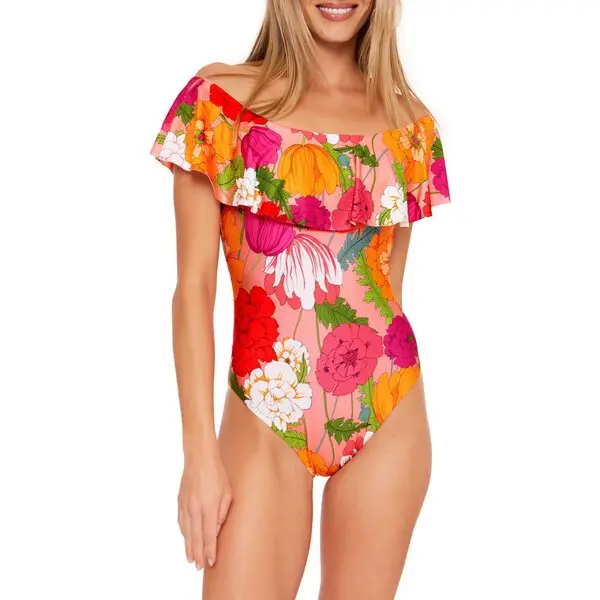 Trina Turk Sunny Bandeau One-piece Swimsuit