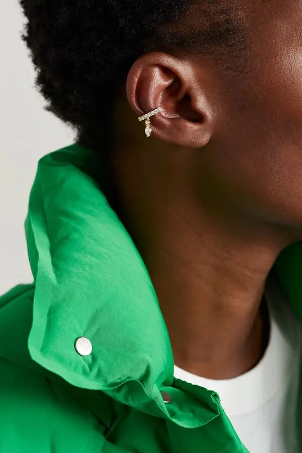 ANITA KO Daphne 18-karat Diamond Ear Cuff