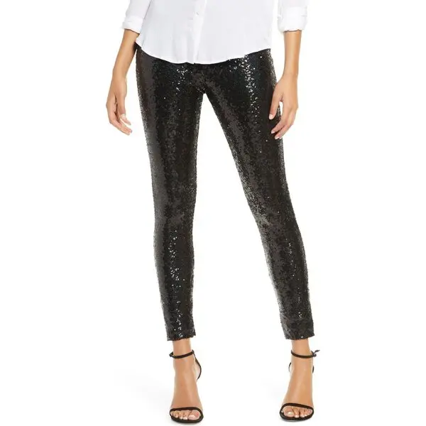 Commando High Waist Sequin Leggings