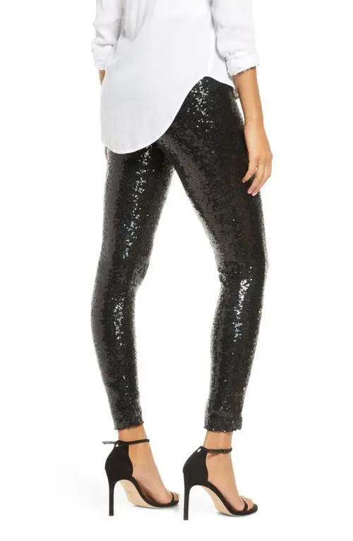 Commando High Waist Sequin Leggings