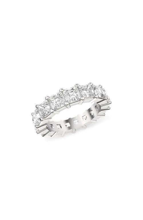 HAUTECARAT Lab Created Diamond Eternity Ring - White Gold