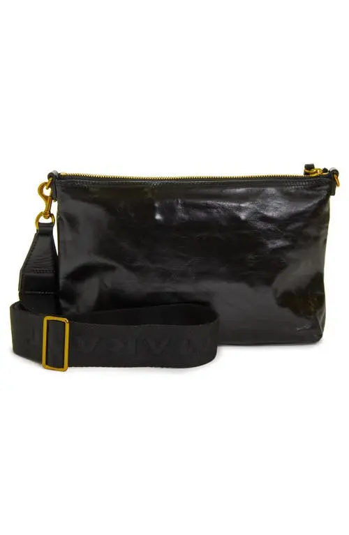 Isabel Marant Étoile Nessah Wardy Leather Crossbody Bag - Black