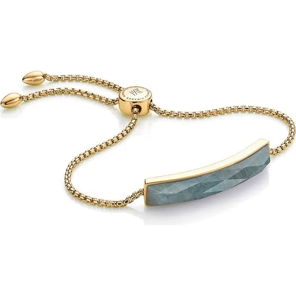 Monica Vinader Baja Facet Bracelet - 18ct Gold On Sterling Silver