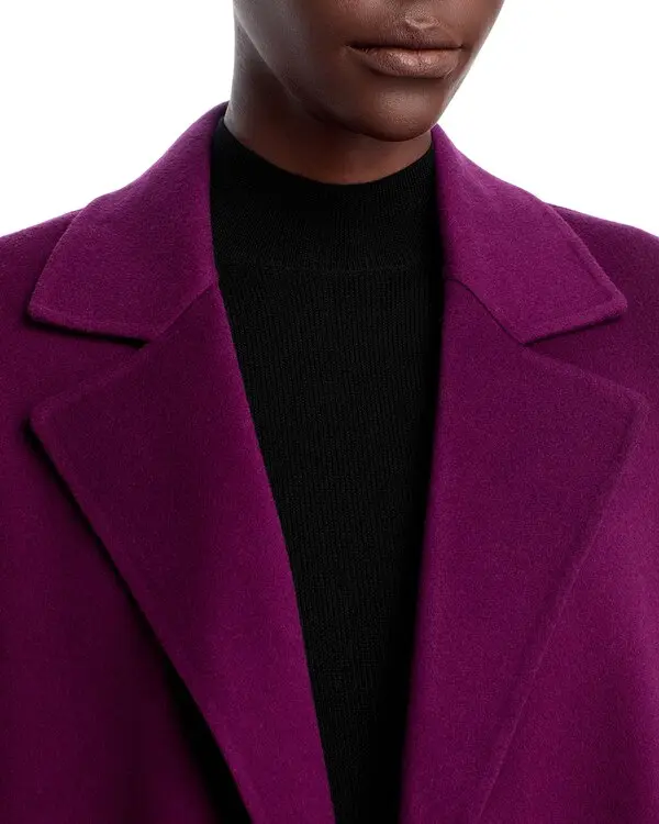Theory Clairene Double Face Jacket - Black Iris
