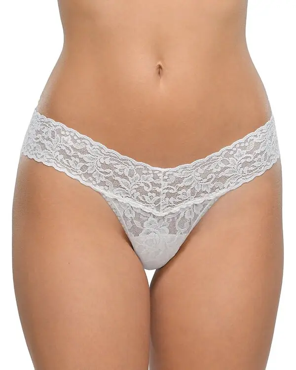 Hanky Panky Signature Low Rise Thongs - White