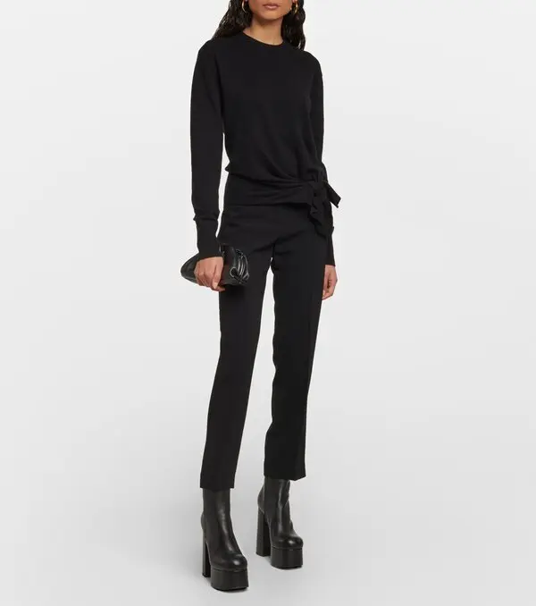 Altuzarra Mid-rise Todd Pants - Black