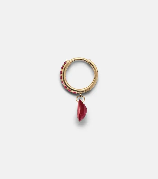 PERSEE 18kt Yellow Ruby Single Earring