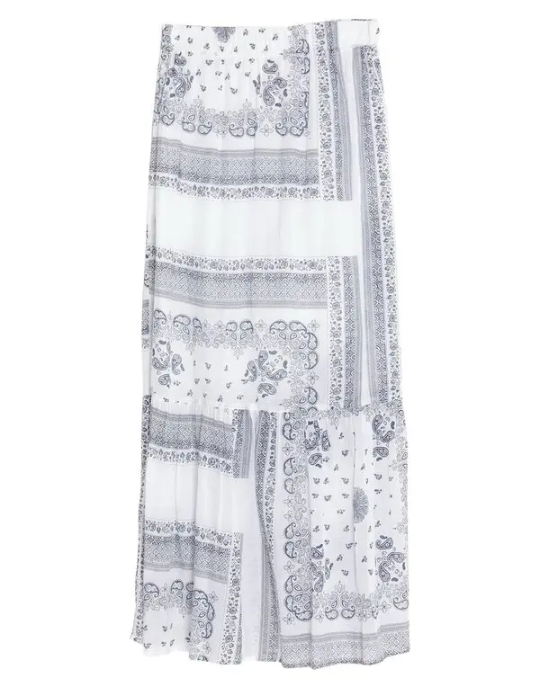 SEMICOUTURE Midi Skirt - White