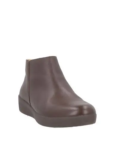 Fitflop Leather Ankle Boots - Brown