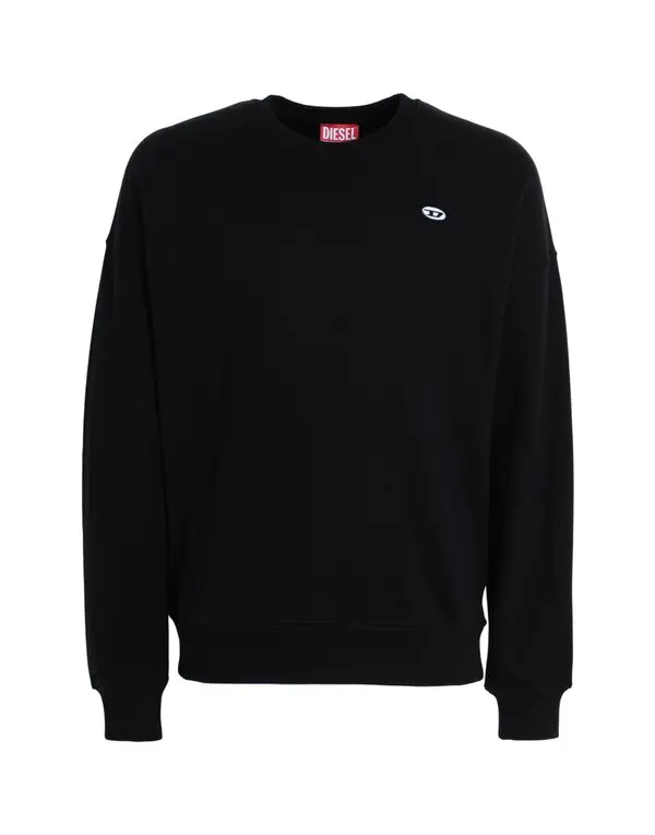 DIESEL® S-rob-doval-pj Sweatshirt Size Cotton - Black