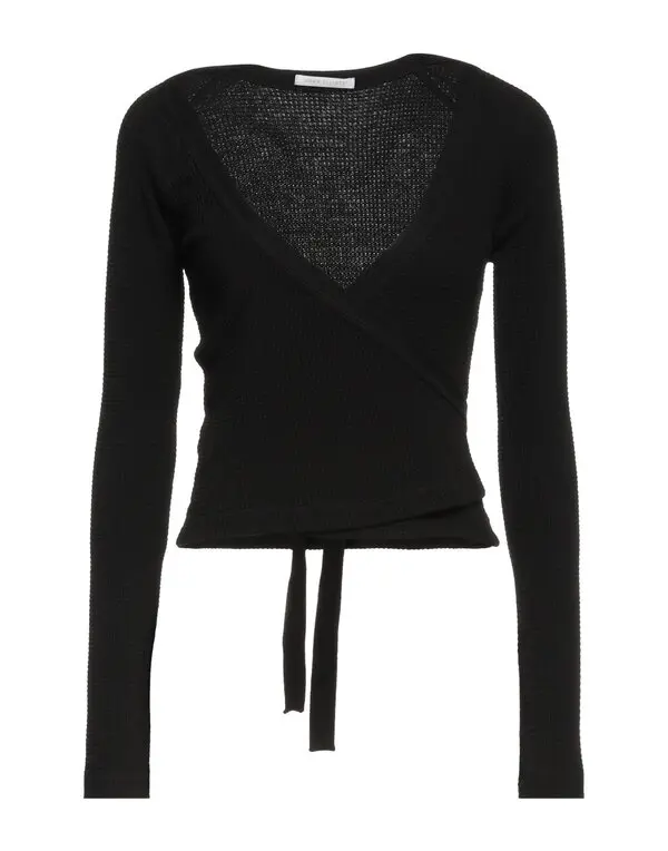 John Elliott Wrap Cardigan - Black