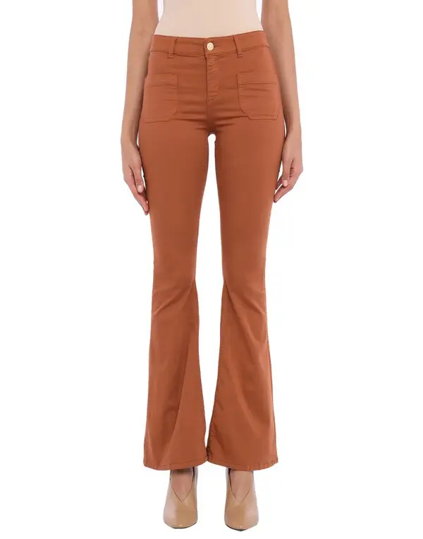 TWINSET Flared Pants With Crystals