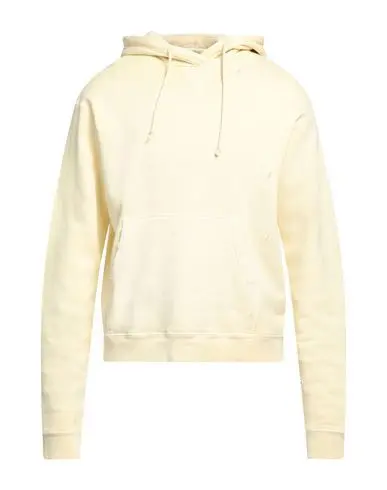 John Elliott Cotton Fleece Sweatshirt - Light Yellow