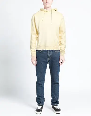 John Elliott Cotton Fleece Sweatshirt - Light Yellow
