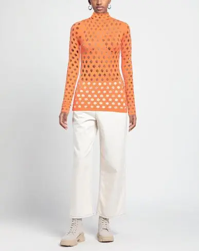 MAISIE WILEN Perforated T-shirt - Orange