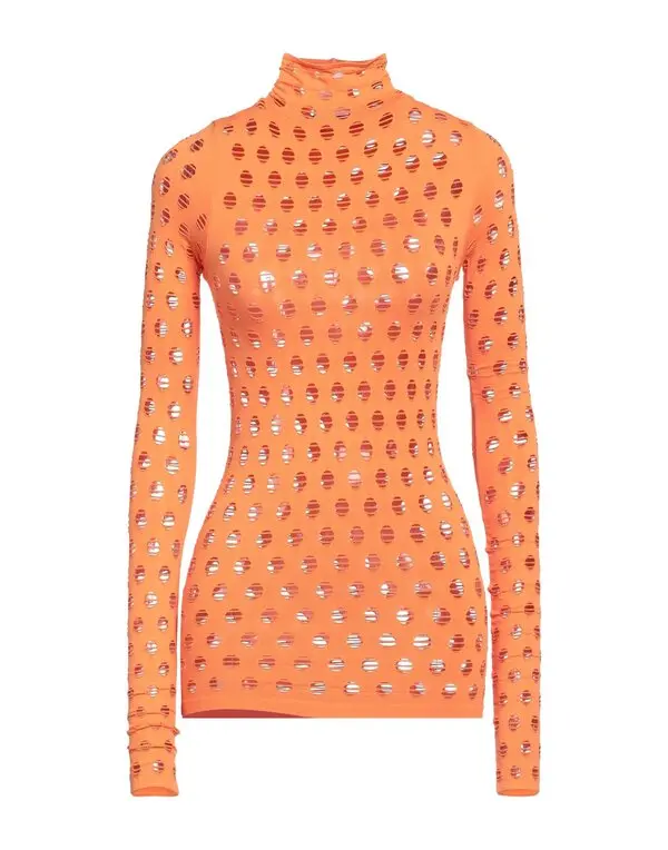MAISIE WILEN Perforated T-shirt - Orange