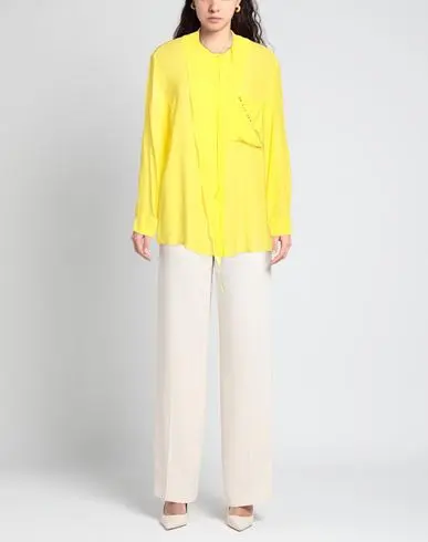 TRUSSARDI Crepe Shirt With Appliqués