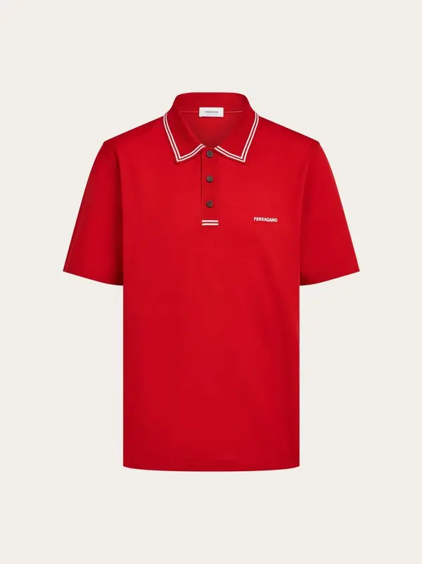 FERRAGAMO Polo - Red