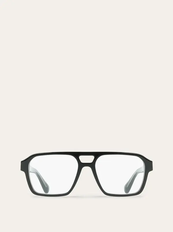 FERRAGAMO Rectangular Sunglasses - Black