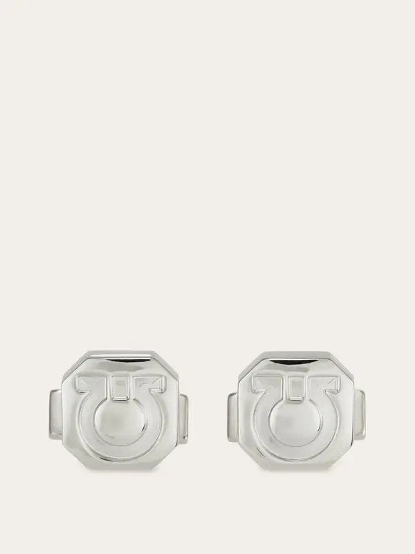 FERRAGAMO Gancini Cufflinks - Silver