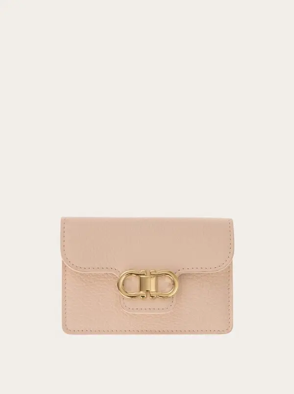 FERRAGAMO Gancini Key Holder - Pink