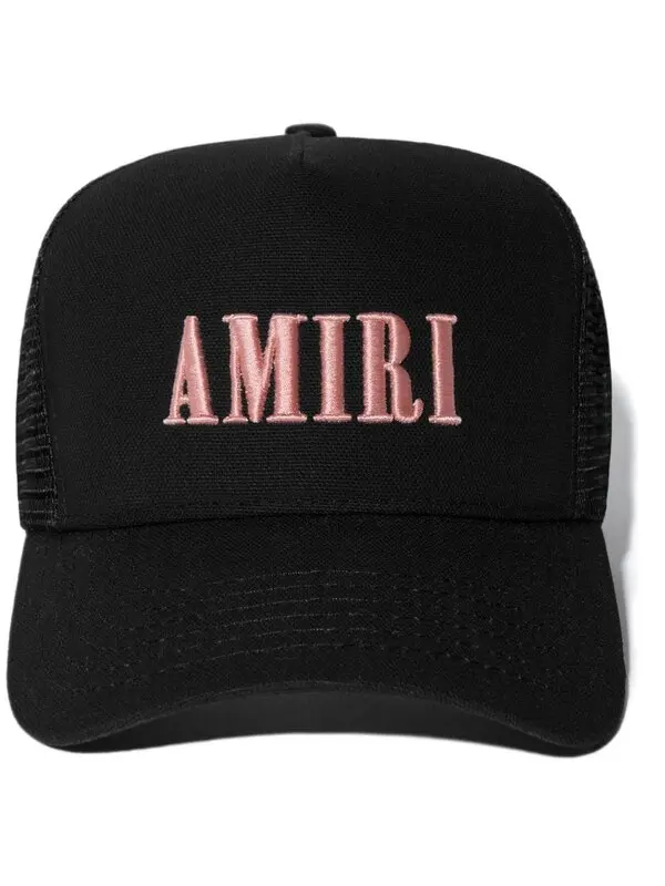 Amiri Core Logo Trucker Hat - Black