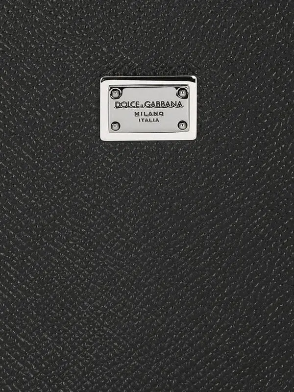 Dolce & Gabbana Logo-tag Iphone 13 Pro Max Case - Black