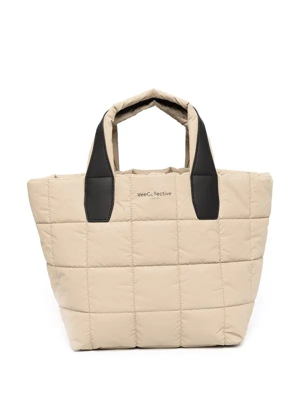VEECOLLECTIVE Small Porter Tote Bag - Neutrals