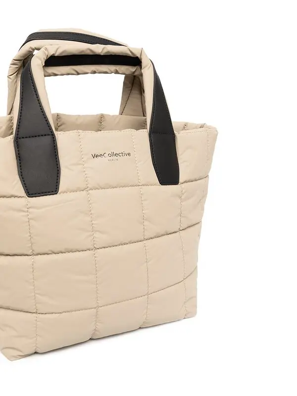 VEECOLLECTIVE Small Porter Tote Bag - Neutrals