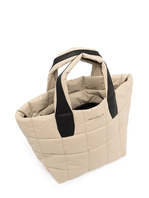 VEECOLLECTIVE Small Porter Tote Bag - Neutrals