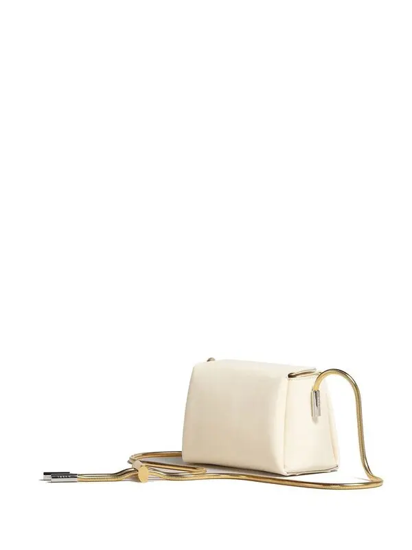 Marni Round Snake Chain Shoulder Bag