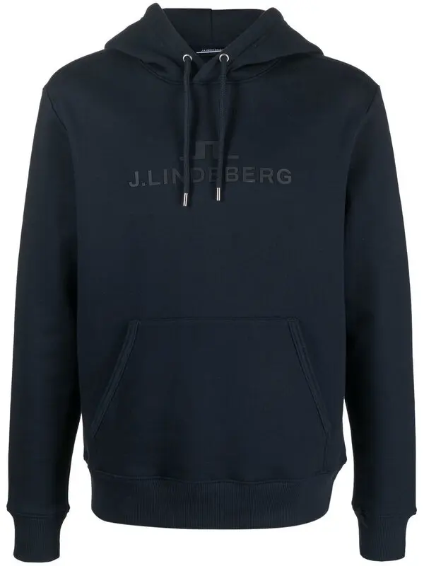 J. Lindeberg Alpha Logo-print Hoodie