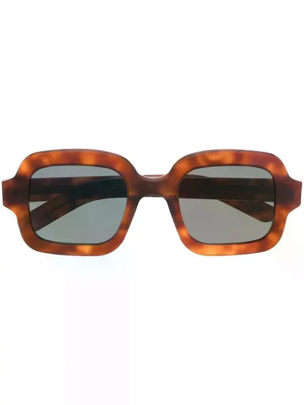 RETROSUPERFUTURE Benz Square-frame Sunglasses - Brown