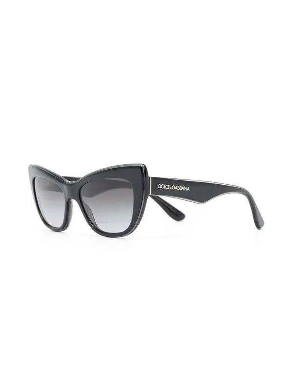 Dolce & Gabbana Cat Eye Gradient Lens Sunglasses