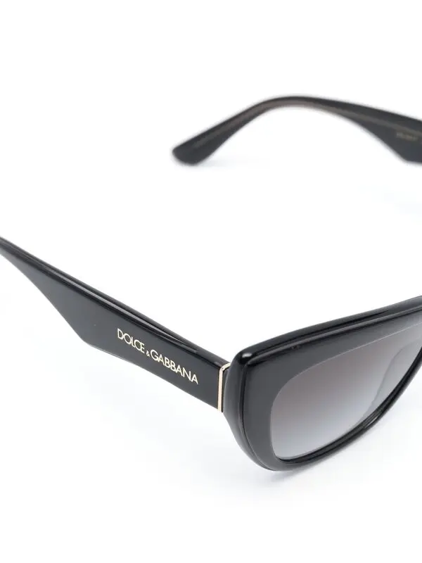 Dolce & Gabbana Cat Eye Gradient Lens Sunglasses